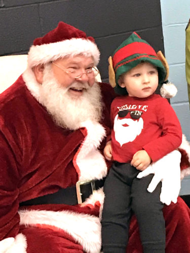 Wesley lights up Santa’s night | News, Sports, Jobs - Morning Journal
